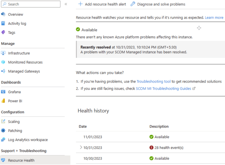 Azure Monitor SCOM Managed Instance – SCOM MI | TopQore Blog